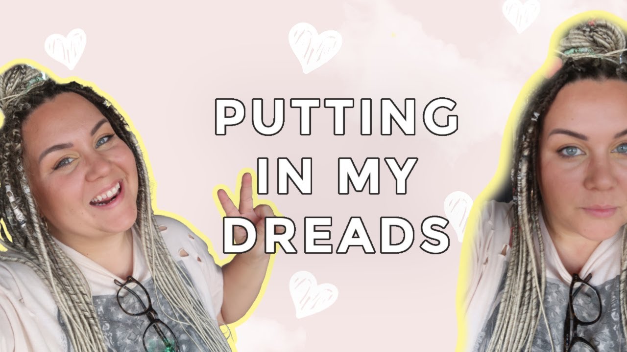 INSTALLING MY DREADLOCK EXTENSIONS | double ended synthetic dreads | Shannon Jimenez - YouTube