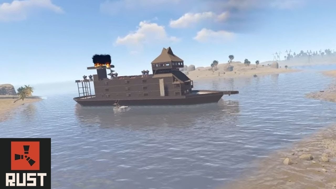 RUST....Wanted to show you the new nightmare raid base I built...Pretty ...