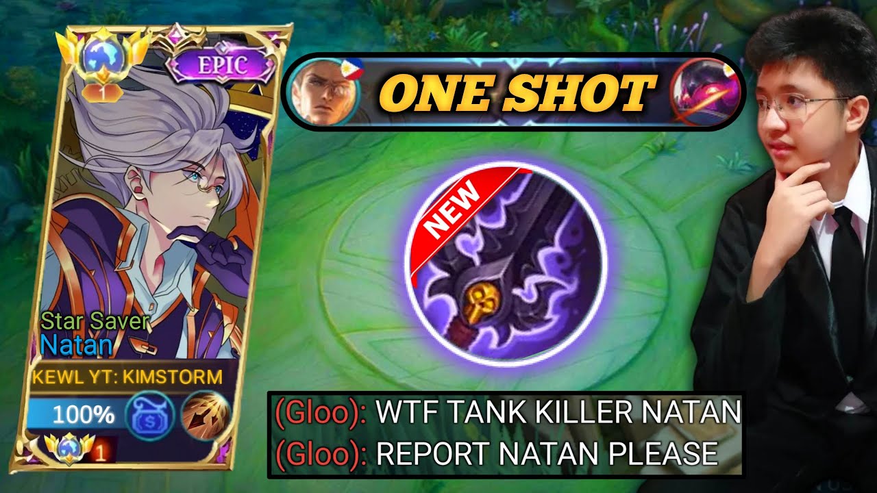 GLOBAL NATAN NEW BEST BUILD TO INSTANTLY KILL TANKY HEROES 🔥 - YouTube