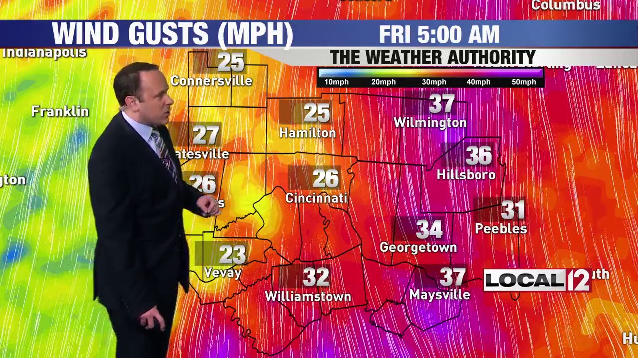 WKRC Local 12 News - Live at 11:00 PM - Main Weather - Thursday 12/27 ...