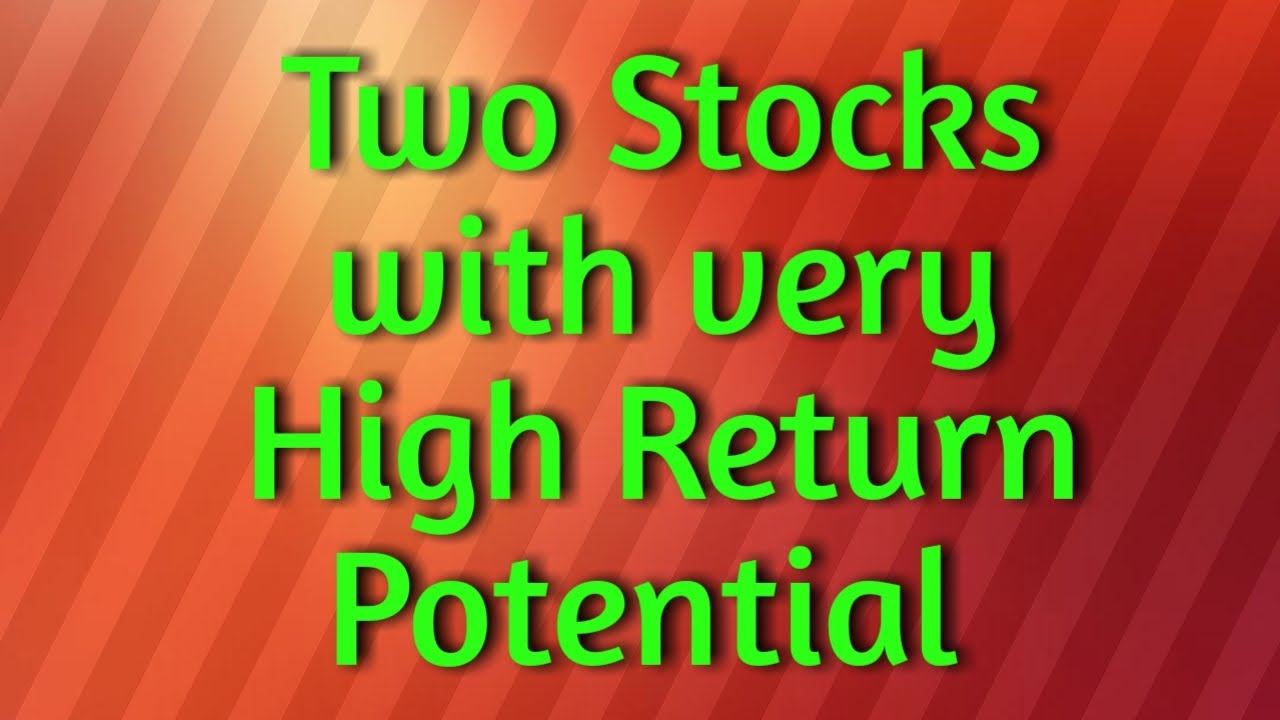 #Stocks to Invest #High return Potential Stocks - YouTube