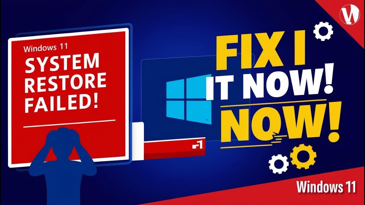 Fix Windows 11 System Restore Failed: Step-by-Step Guide (2025) - YouTube