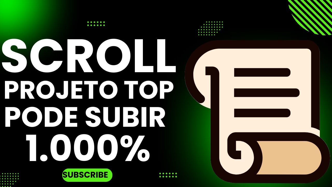 SCROLL (SCR) - LAYER 2 COM CAPITALIZAÇÃO BAIXA E POTENCIAL PARA SUBIR ...