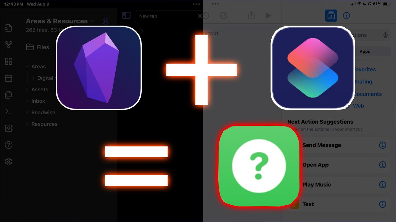 How To Use Obsidian and Shortcut App To Create An Insanely Useful App ...