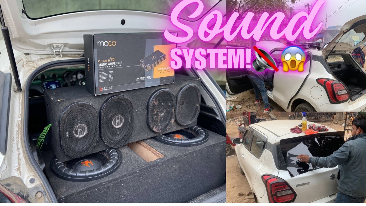 Loud Bass system in car 🔇🔉 - YouTube