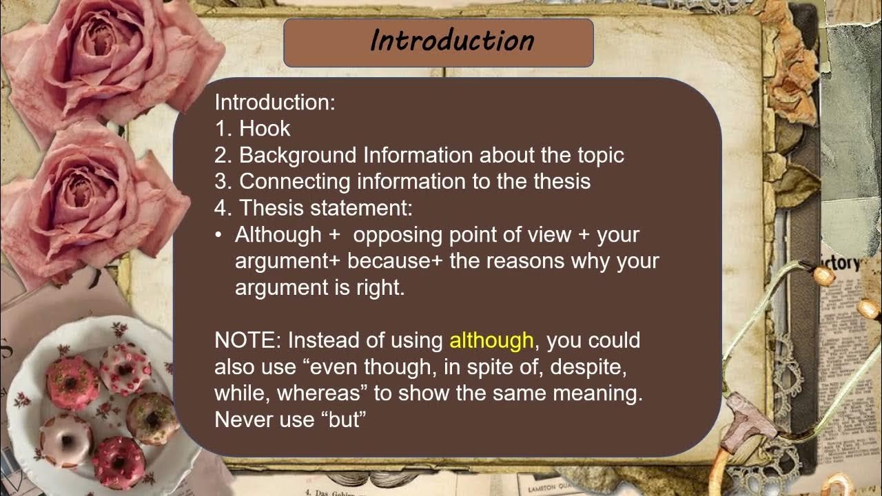 Argumentative Writing: Part II - YouTube