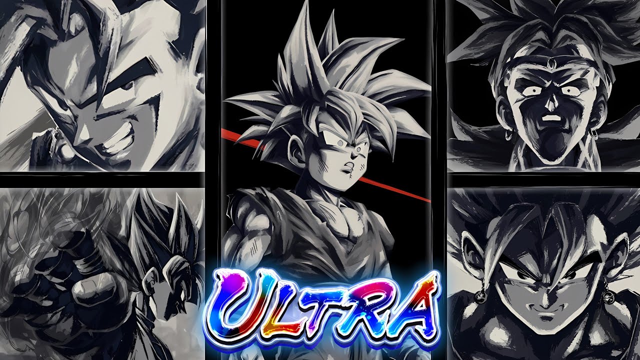 ALL ULTRA INK BRUSH ANIMATIONS UPDATED MARCH 2024 ( Dragon Ball Legends ...