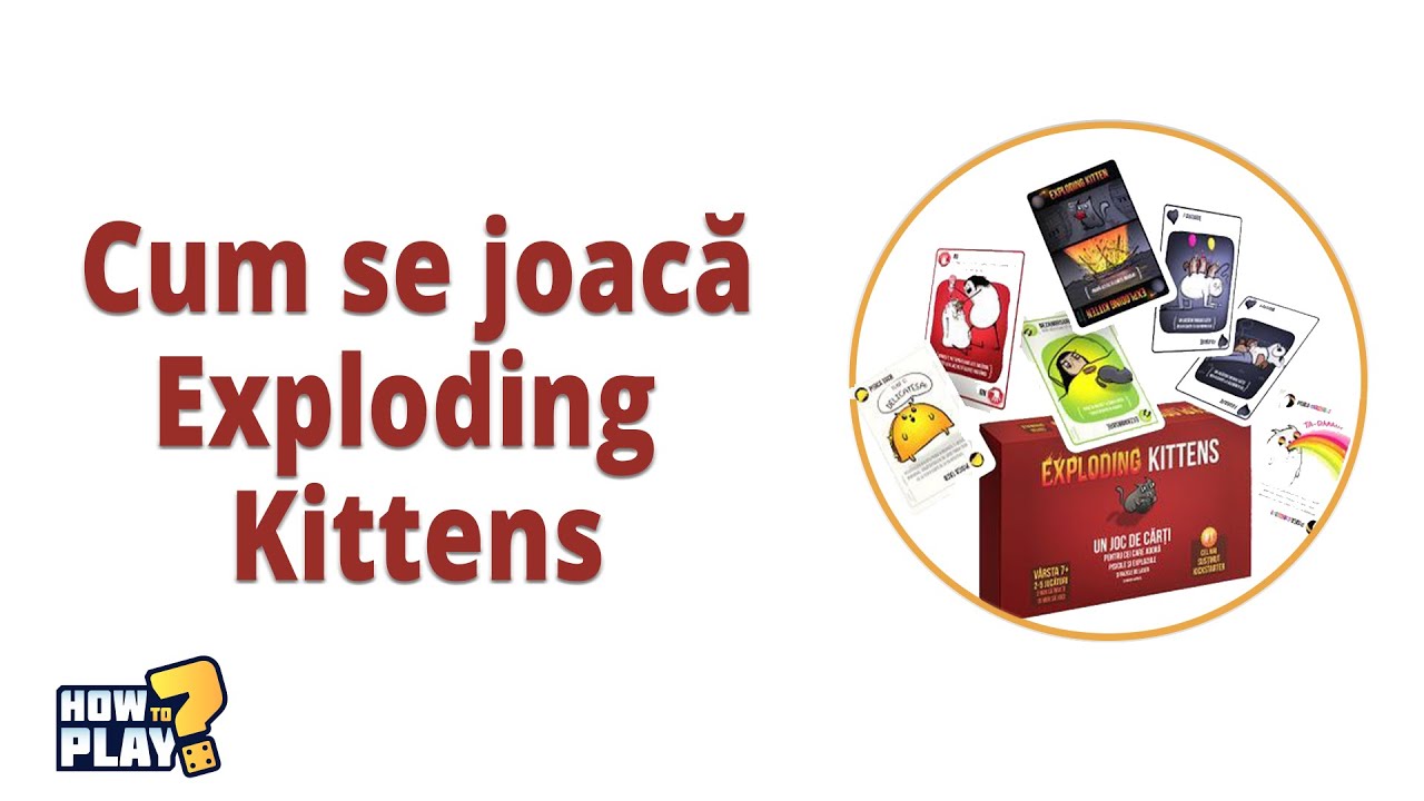 Cum se joaca Exploding Kittens? Tutorial & Reguli pe scurt [#2] - YouTube