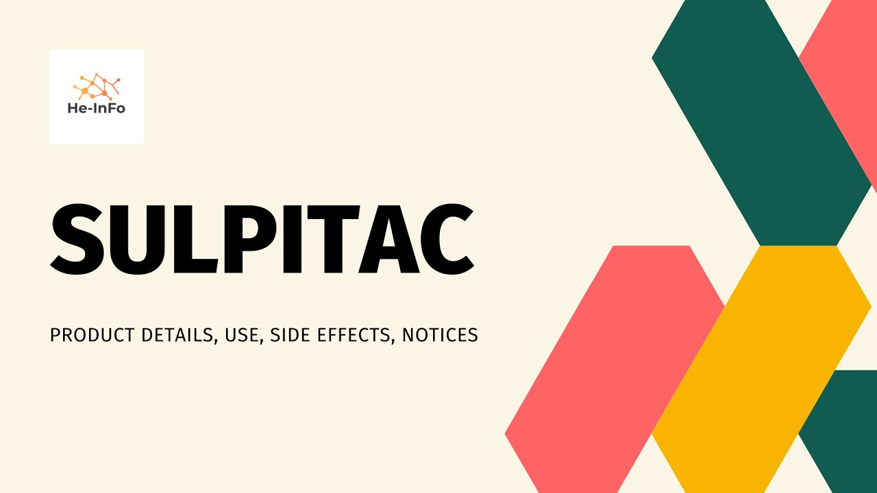 #SULPITAC| Uses, composition, side effects and product details ...