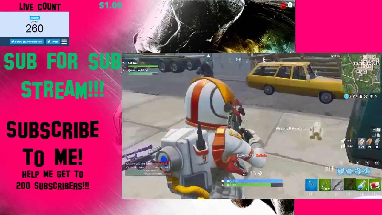 SUB FOR SUB STREAM LIVE | SUB TO EVERYONE! FREE SHOUTOUTS ON SCREEN ...