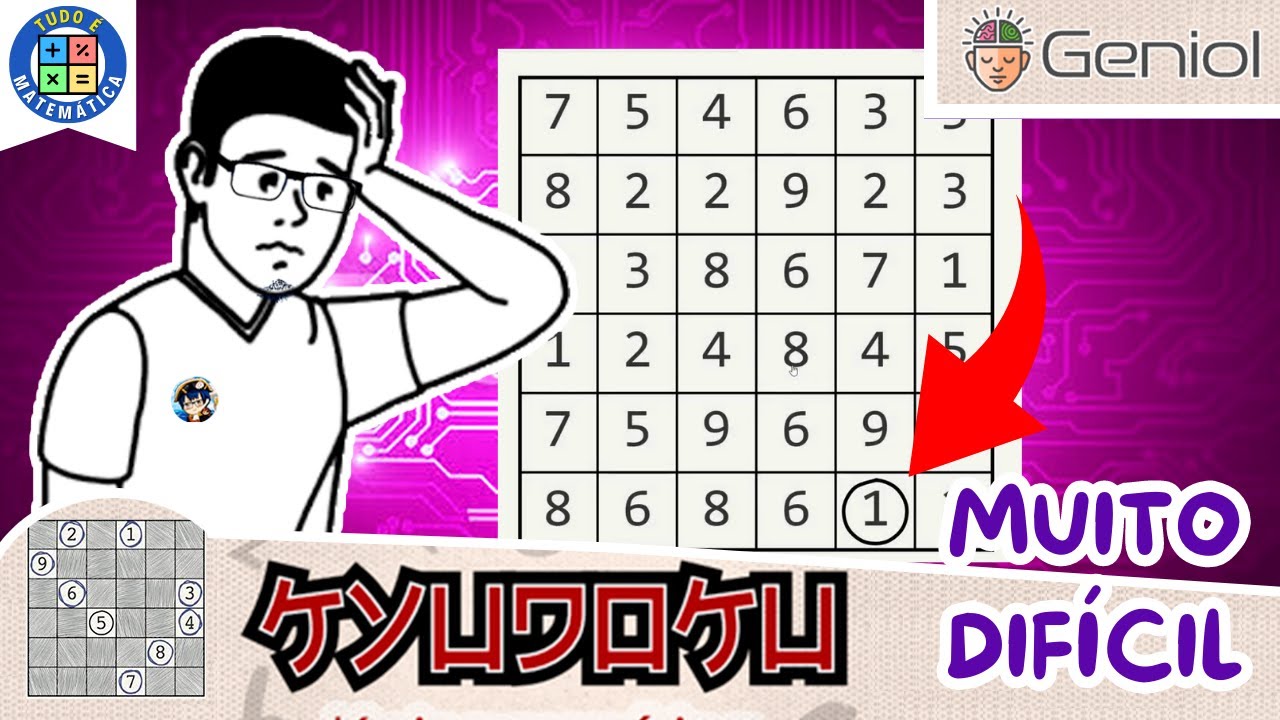 Como resolver Kyudoku #5 (Nível Muito Difícil) - YouTube