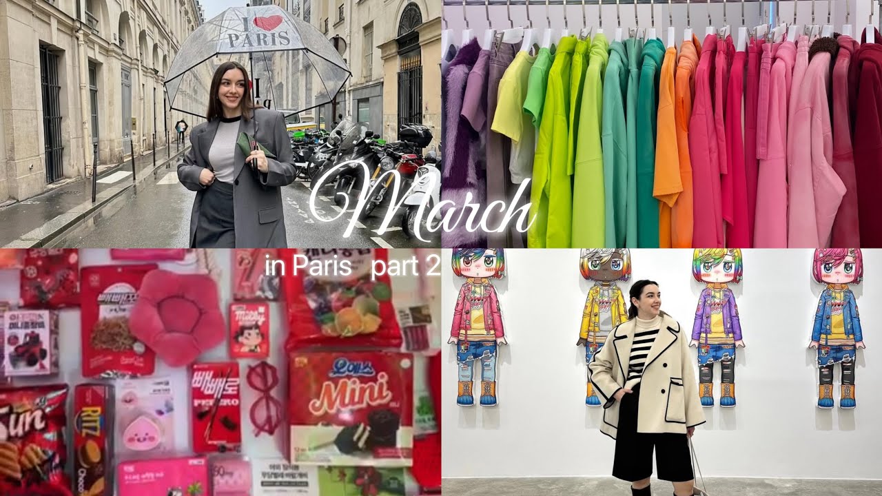 Paris March pt.2 | the Rose concert 2024, Danayad pop-up store Le ...