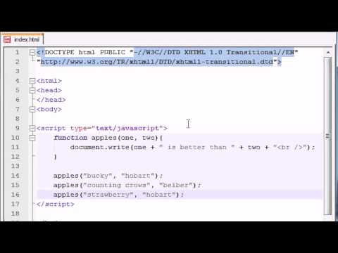 Beginner JavaScript Tutorial 8 Functions with Multiple Parameters - YouTube