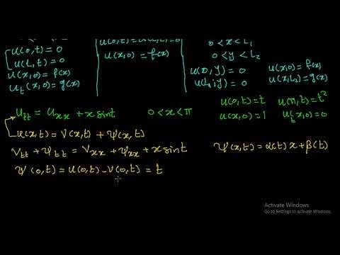 Solving time dependent non homogeneous PDEs - YouTube