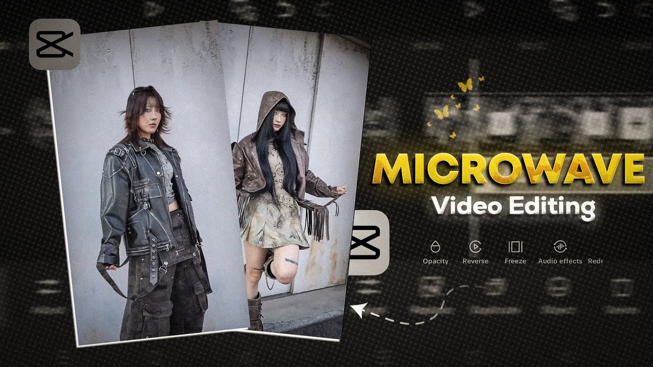 Instagram trending MICROWAVE reels editing-Capcut | Capcut Video Editing | Hindi tutorial - YouTube