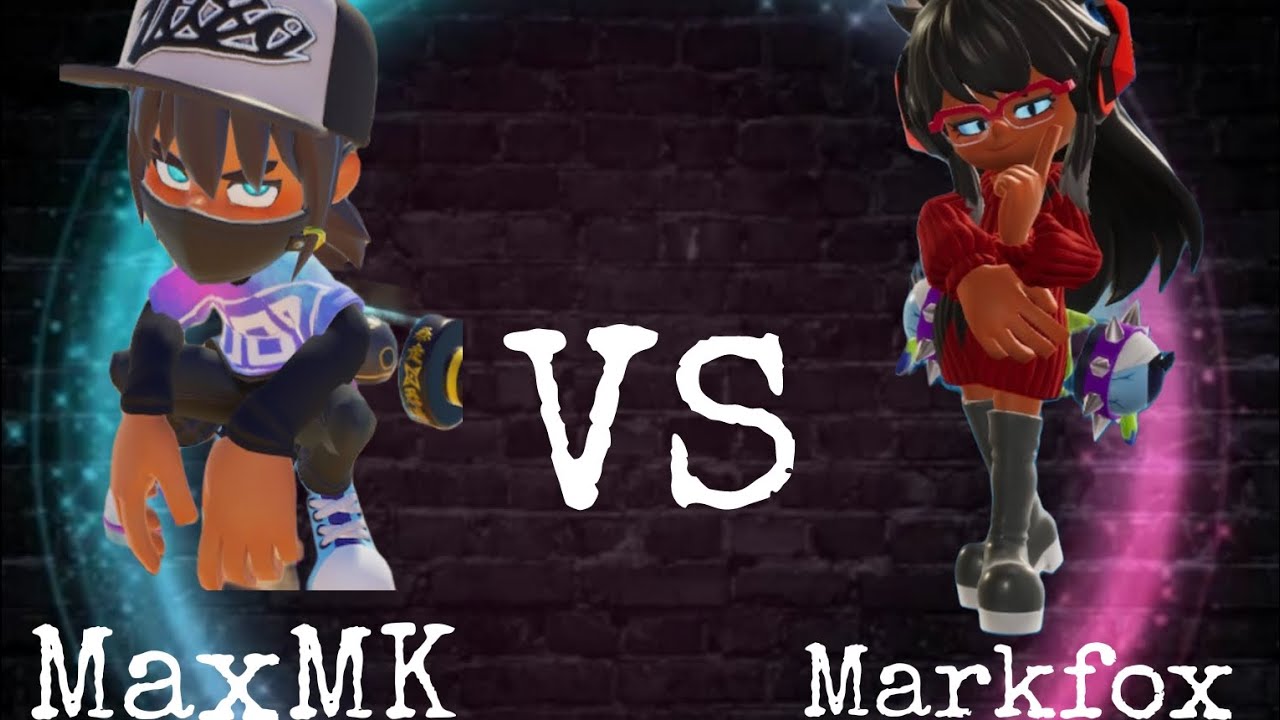 [Ninjala] 1v1 MaxMK VS Markfox - YouTube