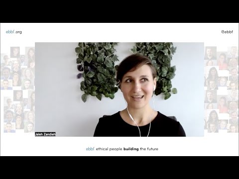Introducing the LIVE session of ebbf's meaningful work series with Jaleh Zandieh - YouTube
