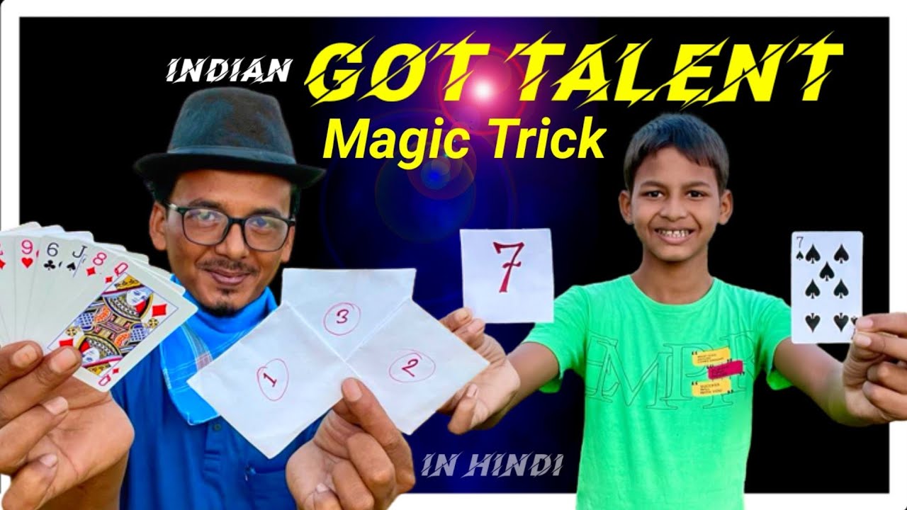 सीखिए Indian Got talent hunarbaaz magician magic trick - YouTube