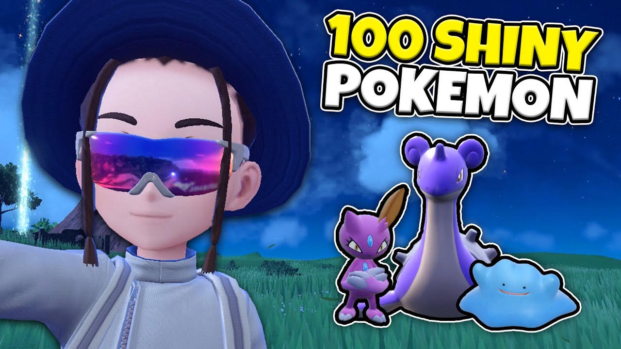 I’m Hunting 100 Shiny Pokémon Live | Pokémon Scarlet and Violet - YouTube