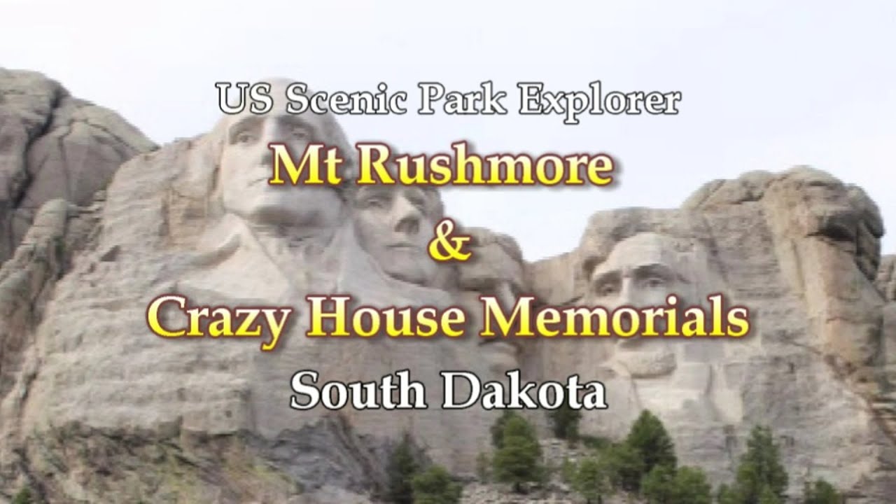 Mt Rushmore & Crazy Horse Memorials in South Dakota -US Scenic Park ...