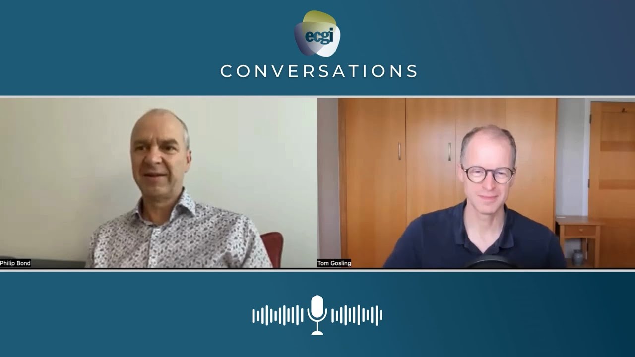 ECGI Conversations - Prof Philip Bond - YouTube