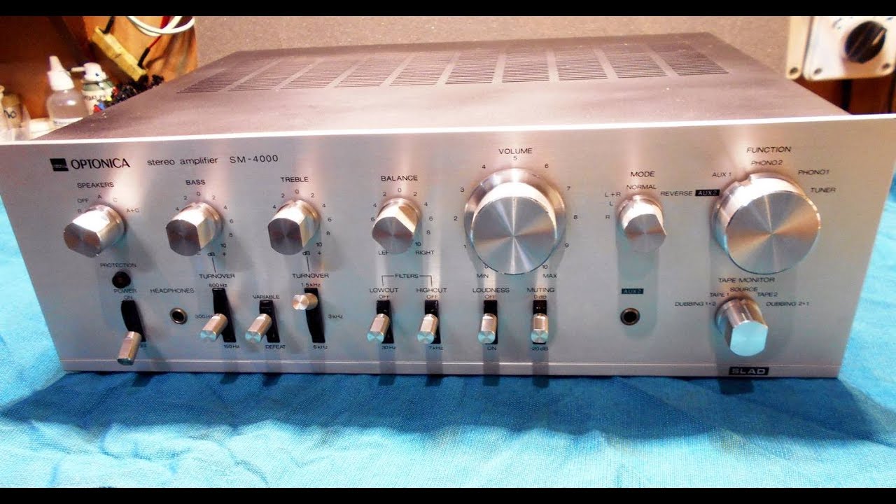 OPTONICA SM-4000 Короткий огляд перед профілактикою - YouTube