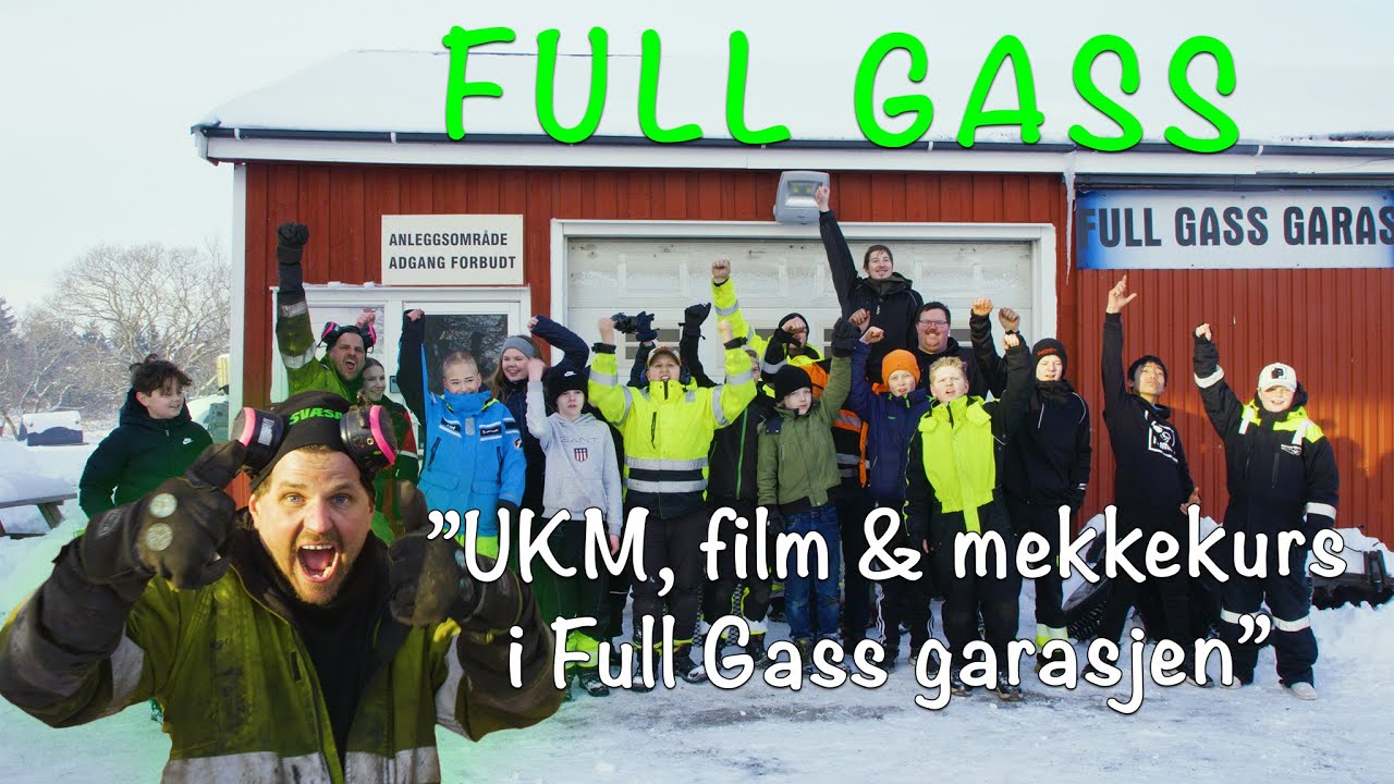 FULL GASS med UKM Film & Mekkekurs! - YouTube