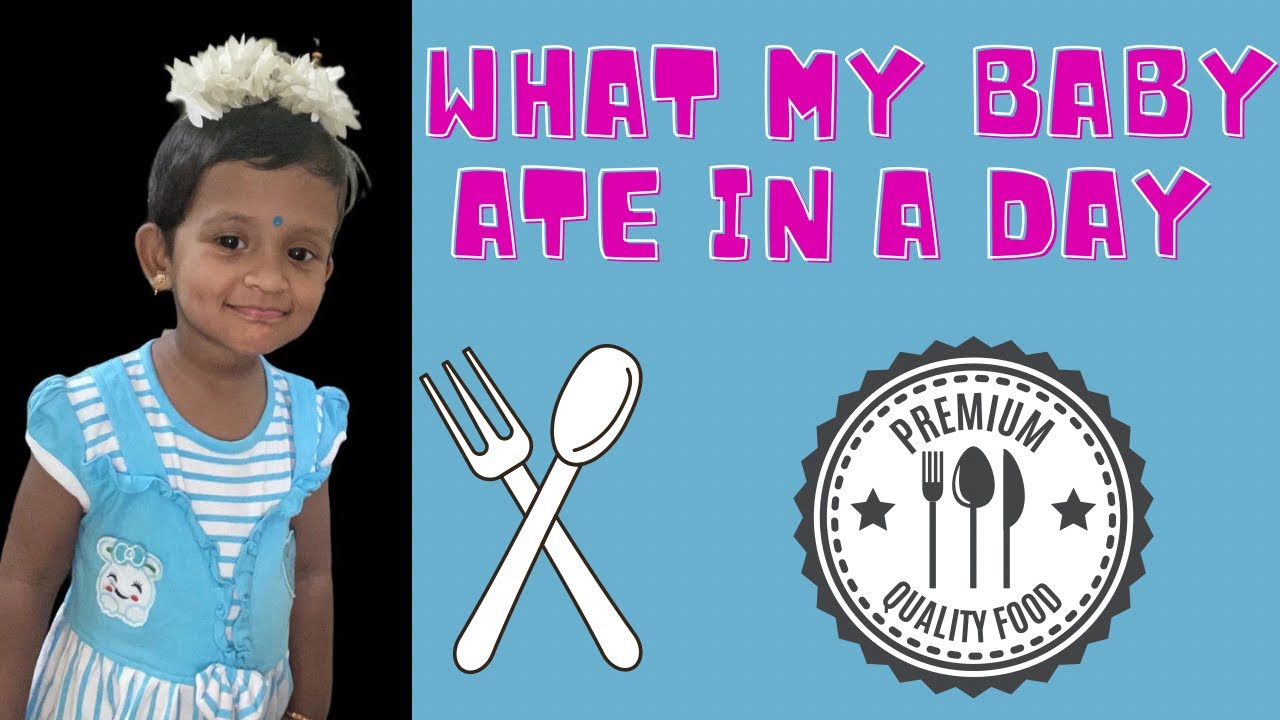 What my 2 year's old baby ate in a day ️||Kids healthy food ideas||# ...