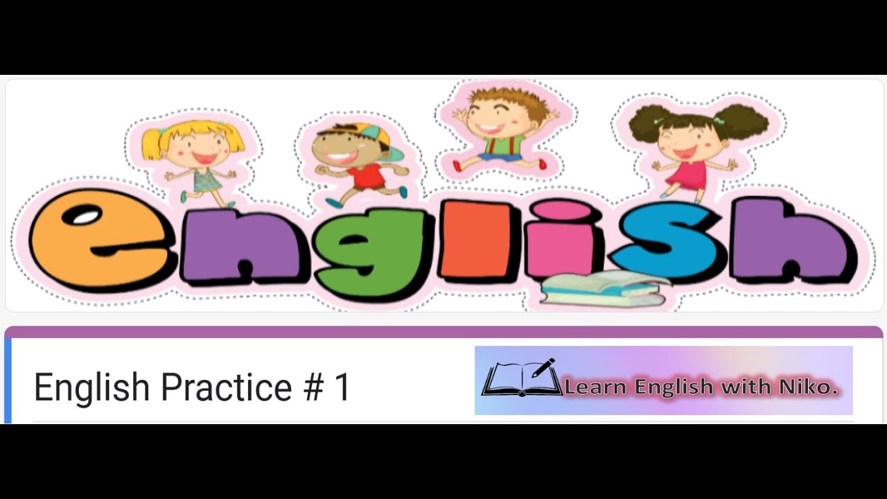 English Practice # 1 - YouTube