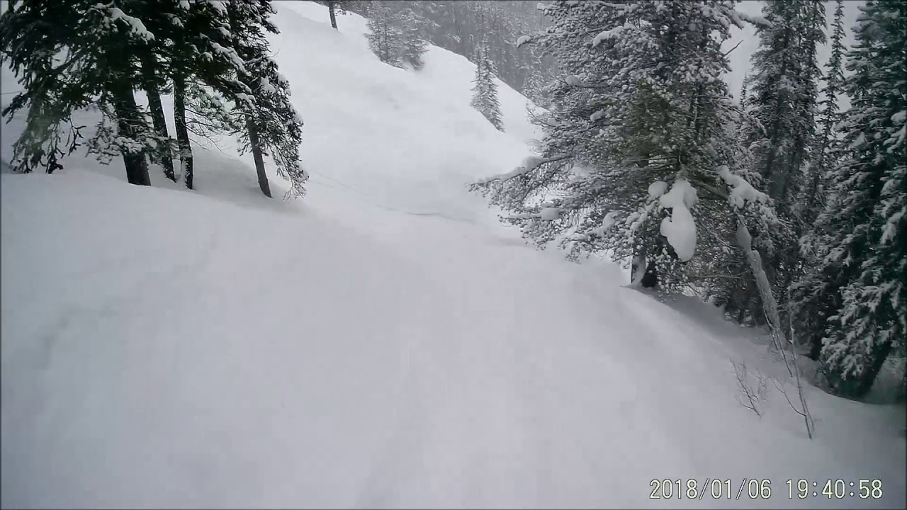 Panorama BC - Summit Chair - Skiing Trigger - YouTube