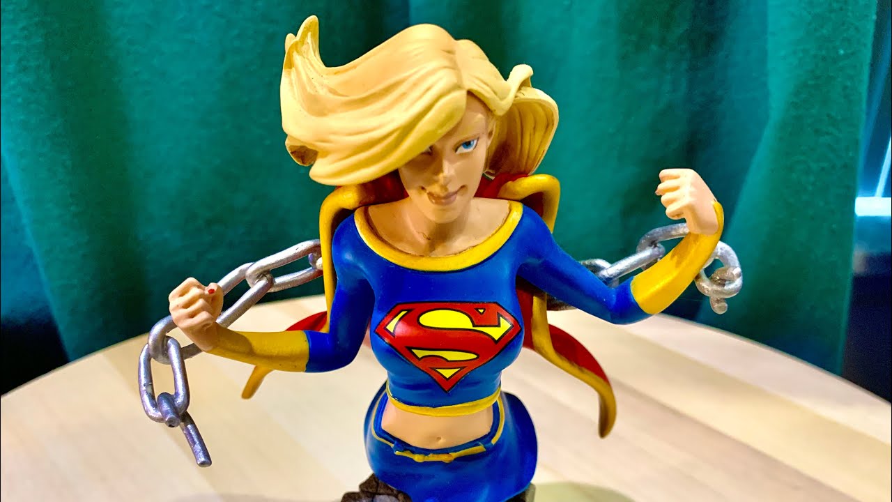 Supergirl Women of DC Bust Amanda Conner - YouTube