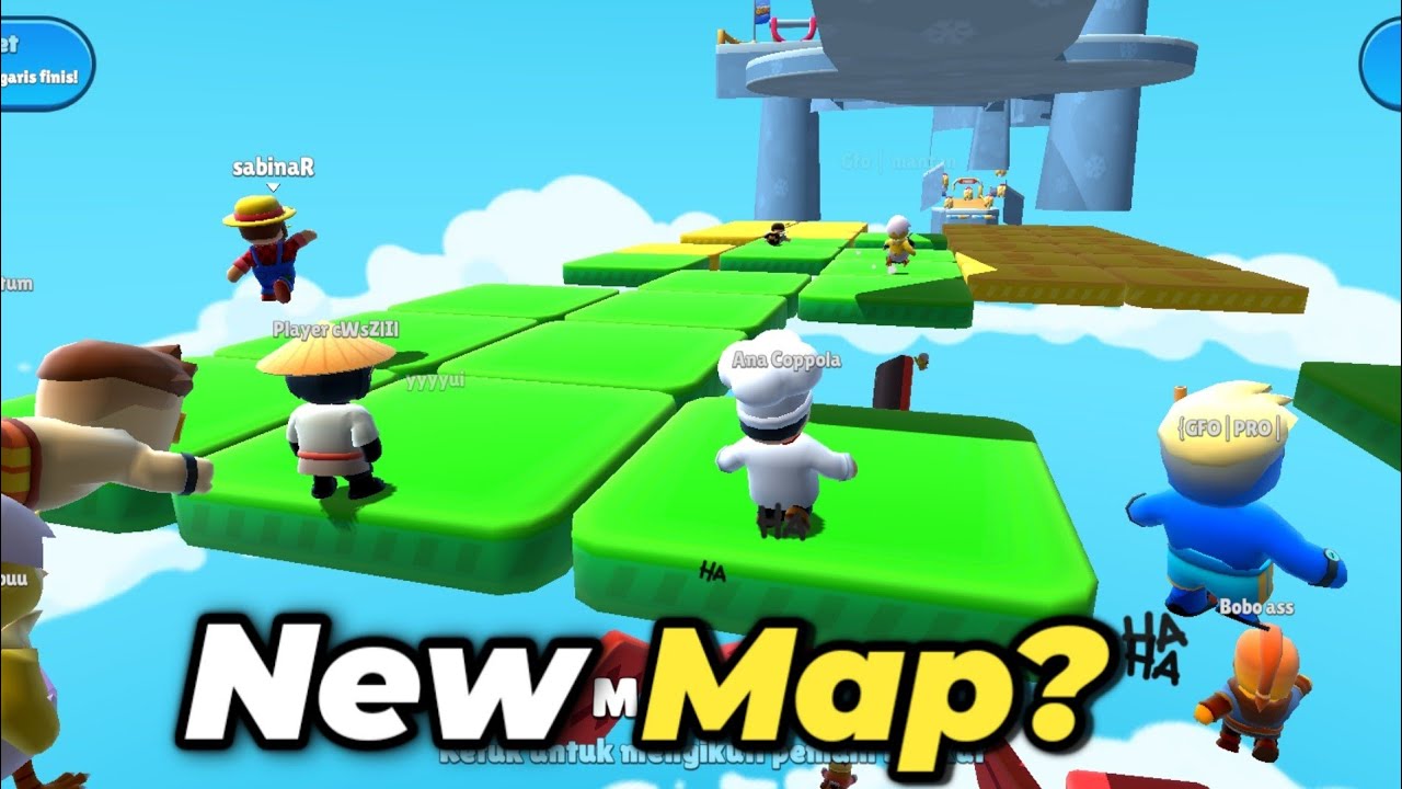 Icy Heights X Tile Fall in Stumble Guys | Stumble Guys Compilation ...