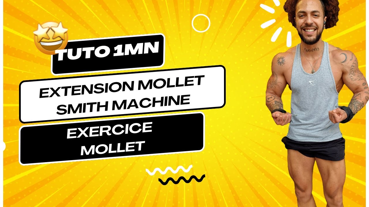 Musculation des mollets : Extension mollet smith machine - YouTube