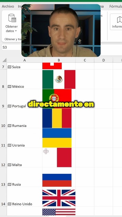 Genera Banderas Automáticamente en Excel 🌍📊 - YouTube