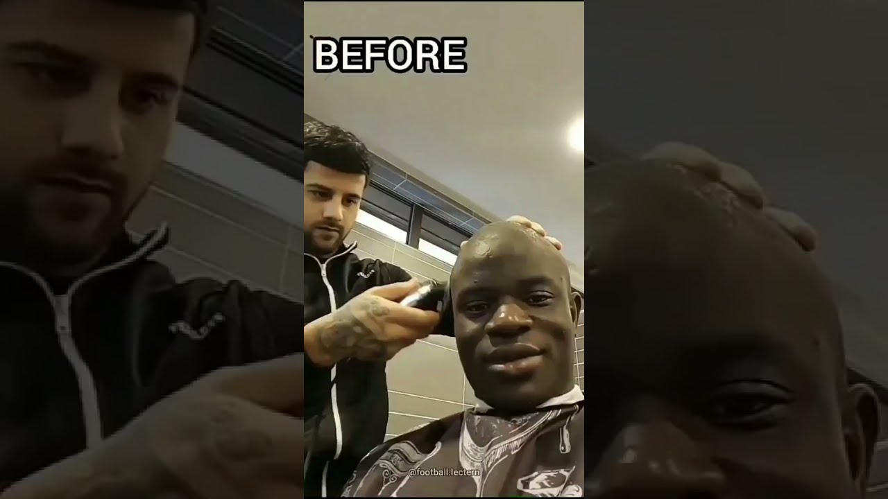 Kante Haircut Transformation 😂 #shorts - YouTube
