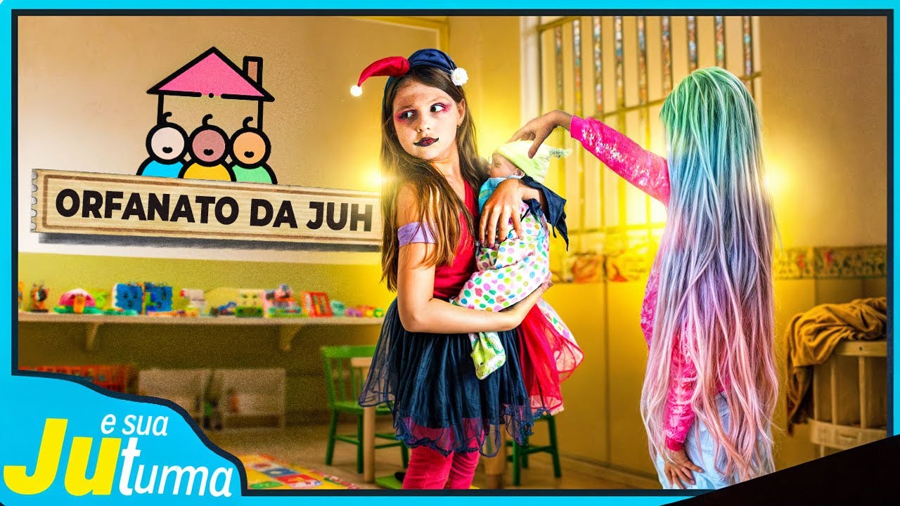 A MINI HARLEY ROUBOU O BEBÊ DA RAPINA DO ORFANATO E A MENINA ARCO IRIS AJUDOU - YouTube