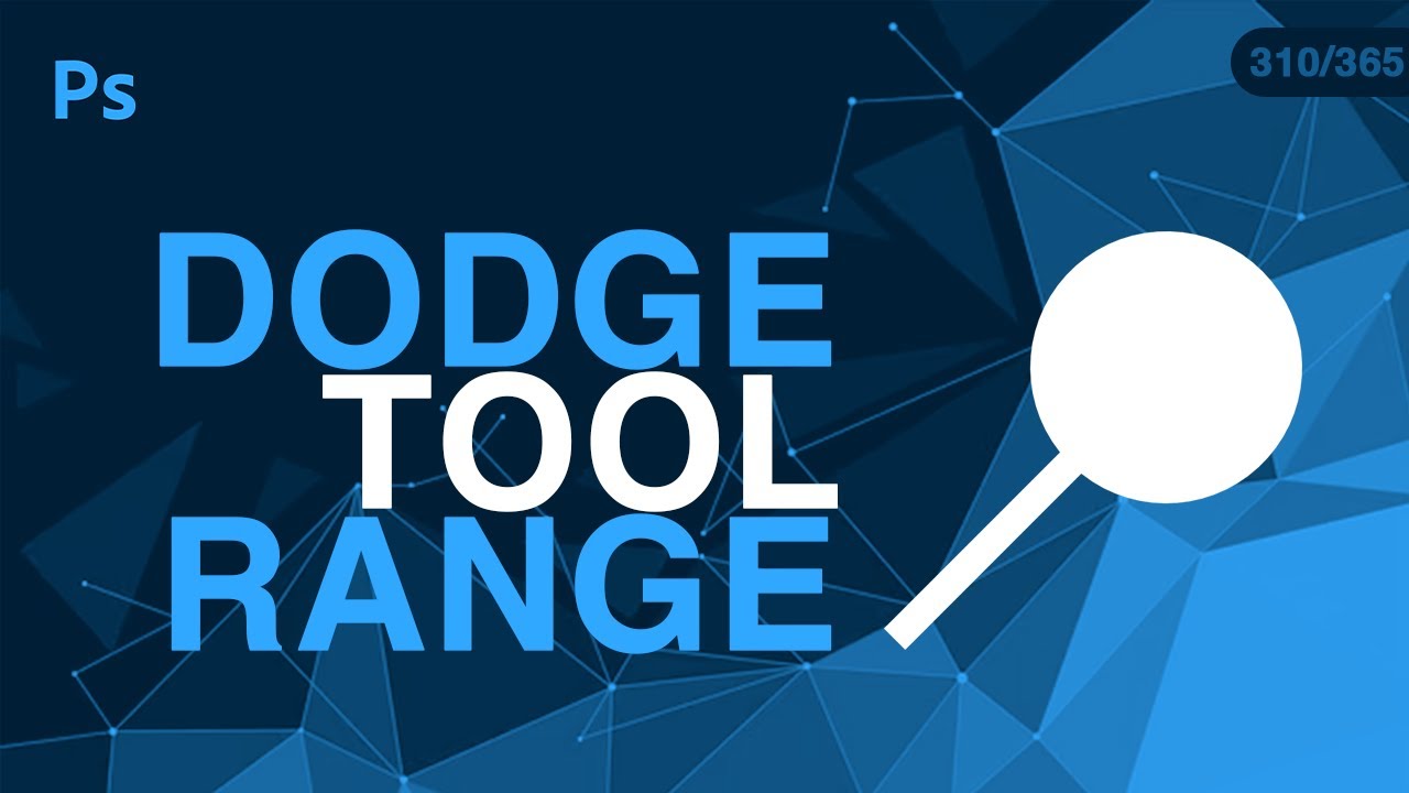 Dodge Tool Range in Photoshop - YouTube