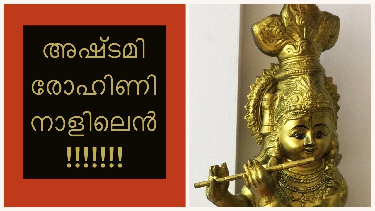 ASHTAMI ROHINI NALILEN MANASSORU COVER /JANMASHTAMI SONG MALAYALAM ...