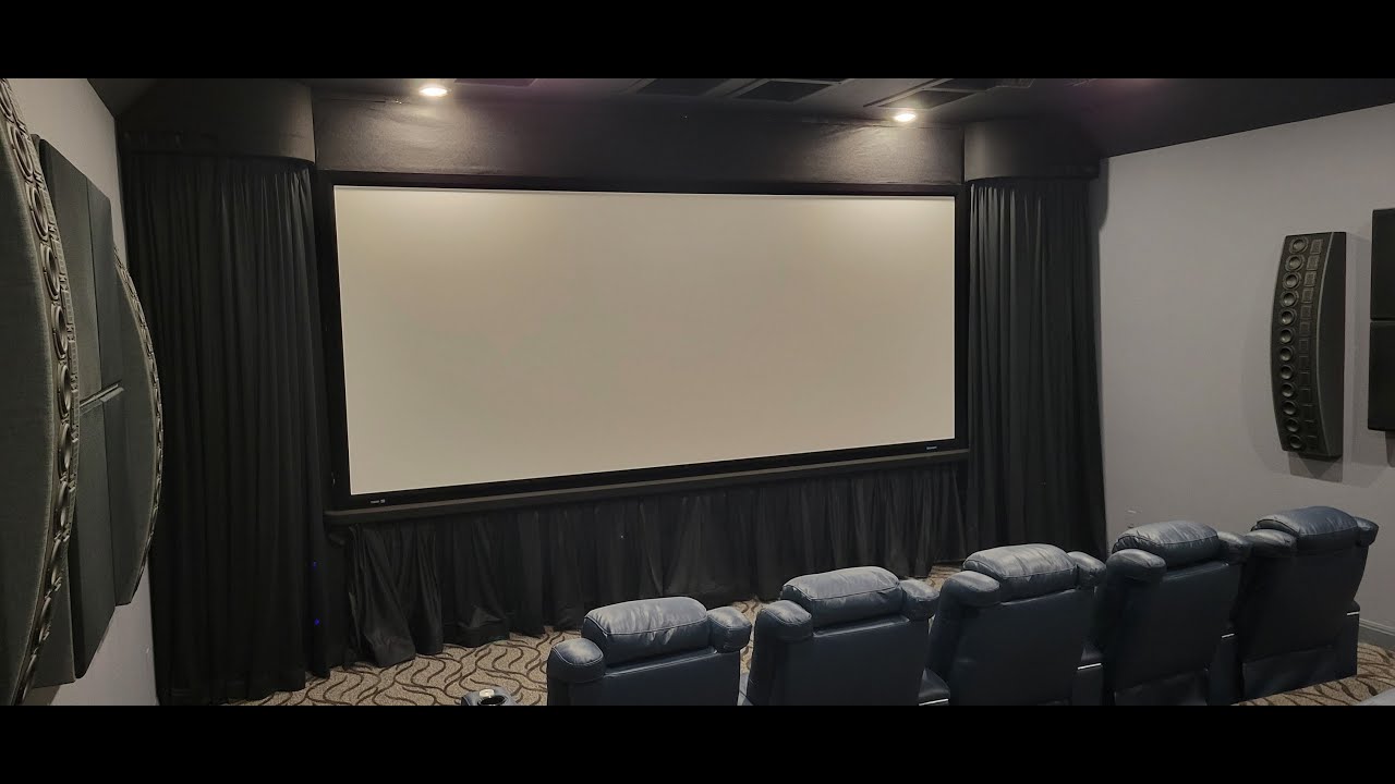Theater 7 7 25: The theater is basically done. - YouTube