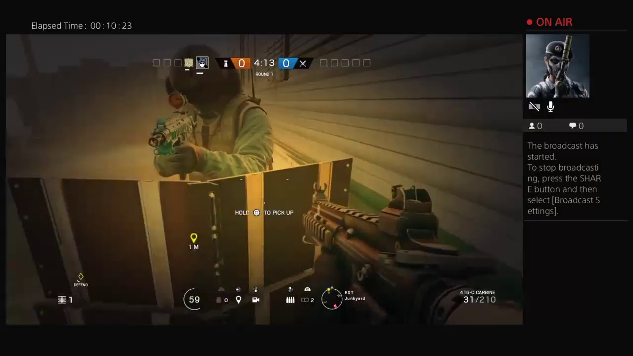 Rainbow six siege 1v1 - YouTube