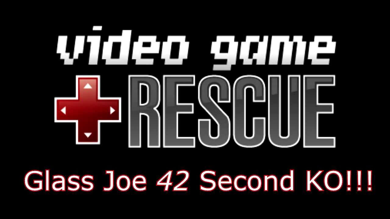 Mike Tyson's Punch Out!! - Glass Joe 42 Second KO RECORD TIME!! - YouTube