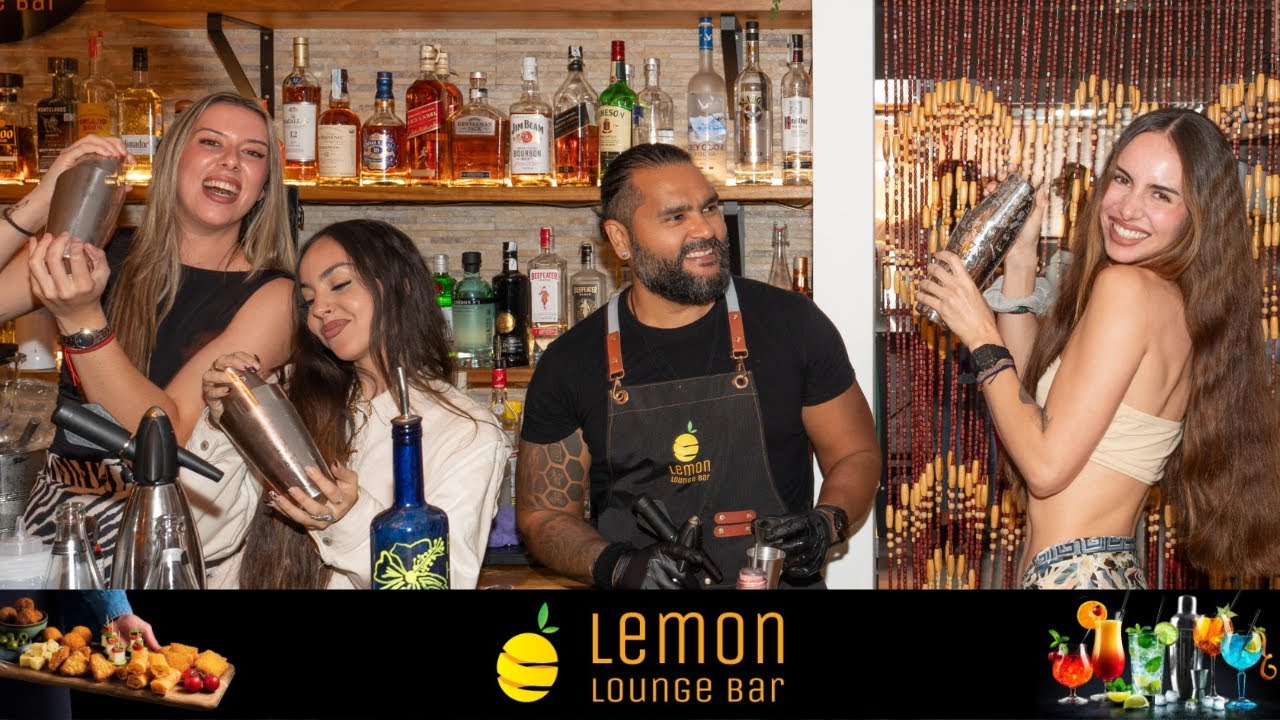 🍹 Organic Cocktails with a Twist – Tenerife’s Lemon Lounge Ladies in ...