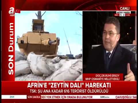 A HABER MEMLEKET MESELESİ DOÇ.DR.RUHİ ERSOY MHP OSMANİYE MV 29.01.2018 2.BÖLÜM