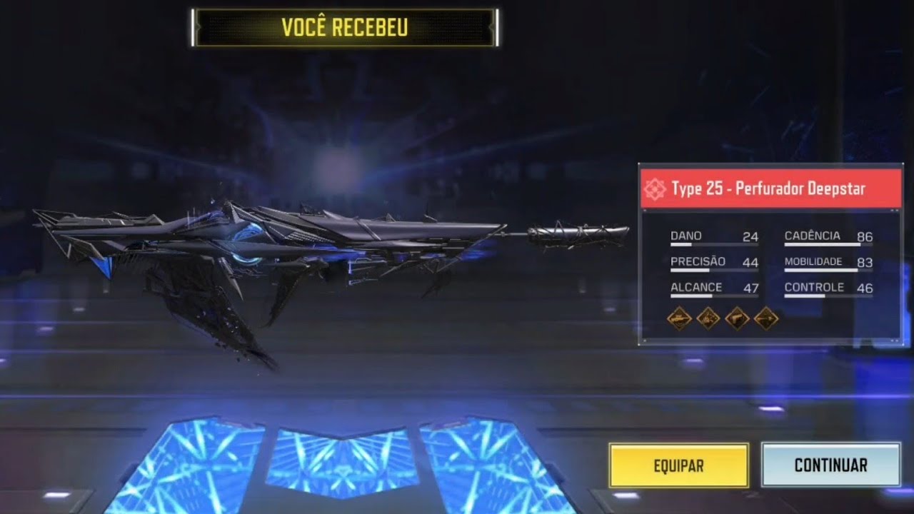 Zerando a nova roleta "TYPE 25 MÍTICA" Call of duty mobile.... - YouTube