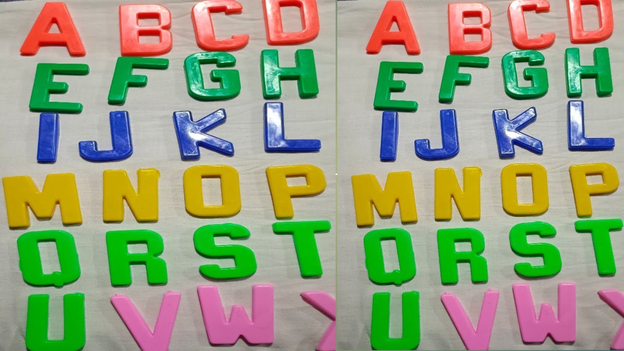 English Alphabet ABC song l phonics Alphabet A B C D E F G H I J K L M ...