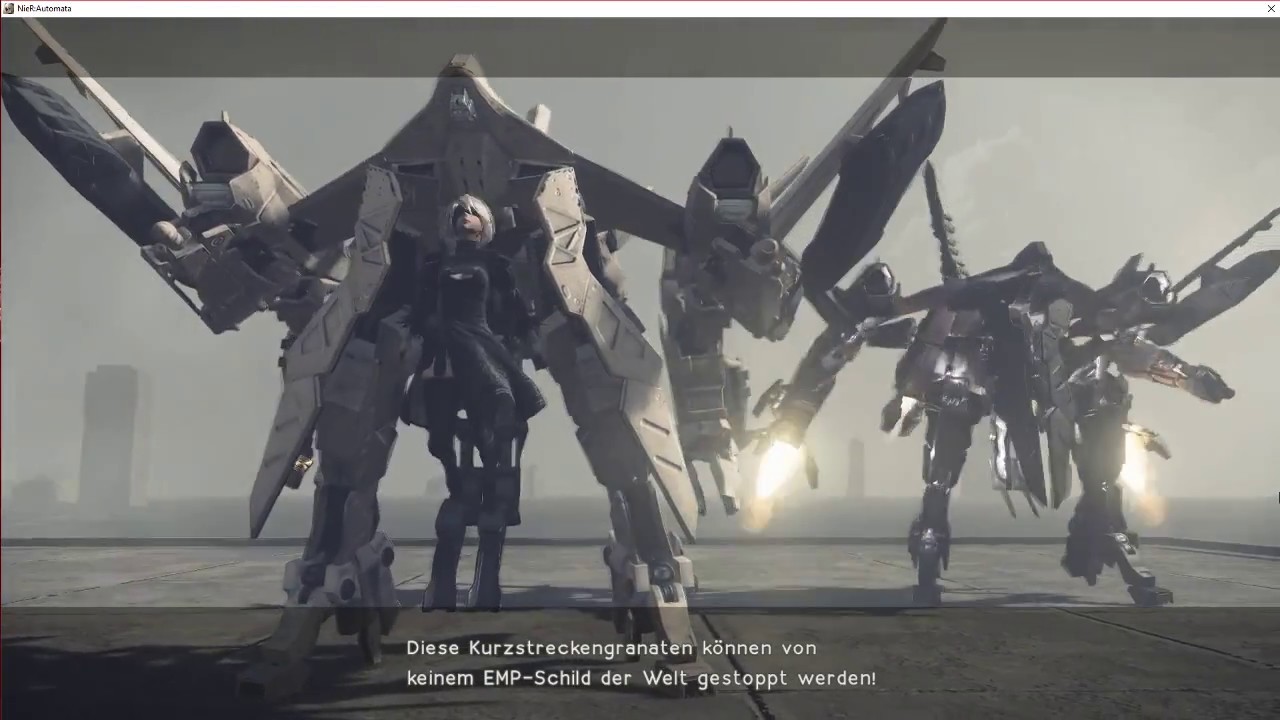 NieR :Automata Gameplay 2B Story #12 Riesig aber nichs dahinter - YouTube