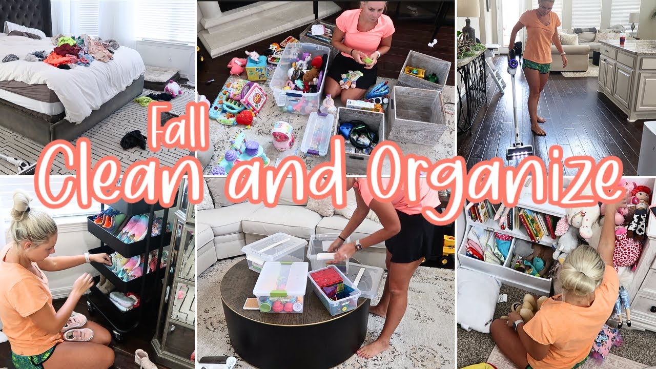 FALL CLEAN AND ORGANIZE / FALL CLEANING MOTIVATION / CLEAN WITH ME 2023 ...