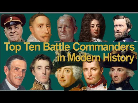 Top Ten Commanders in Modern History - YouTube