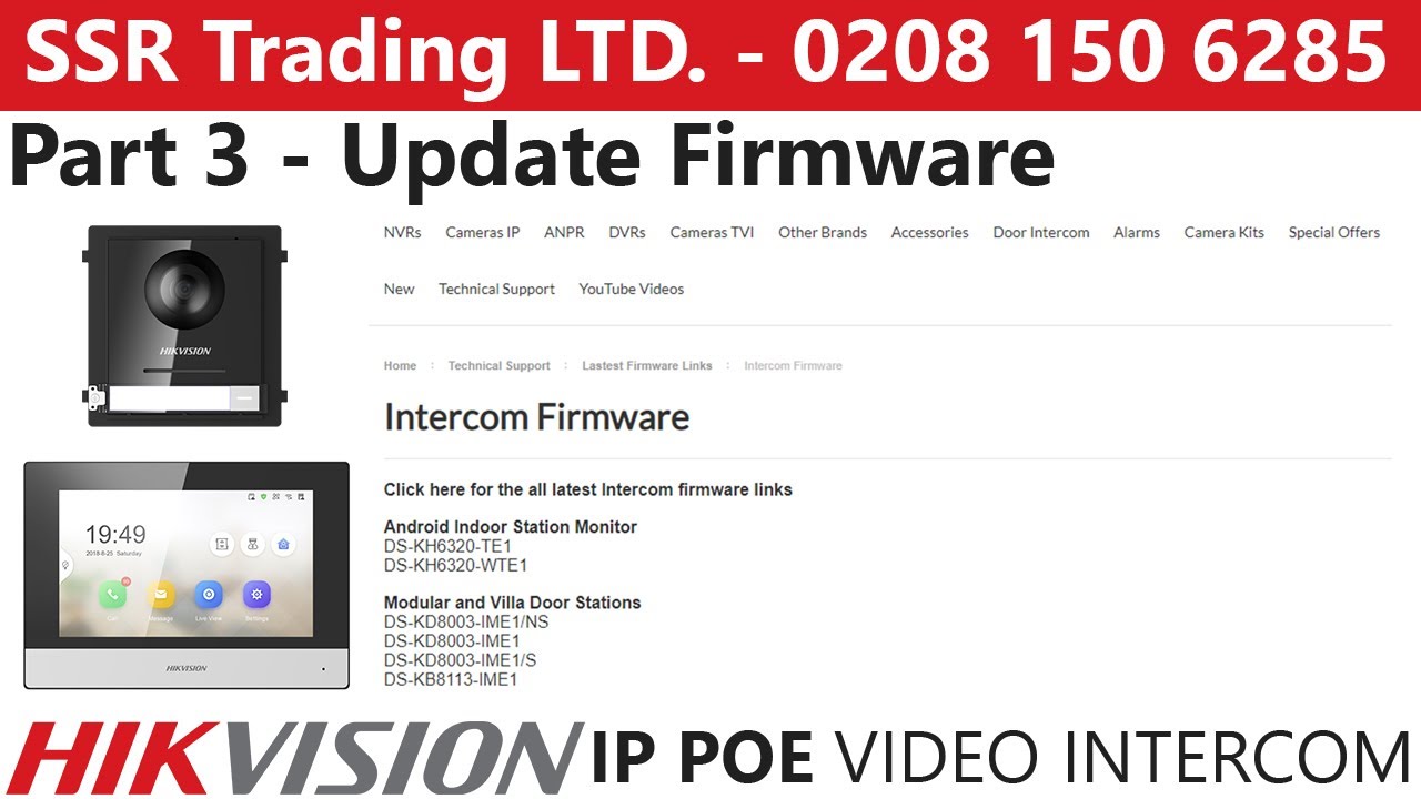 How to Setup a Hikvision IP PoE Modular Video Intercom System Guide ...
