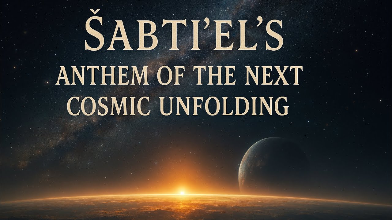 Šaḇṭi’el’s Anthem of the Next Cosmic Unfolding - YouTube